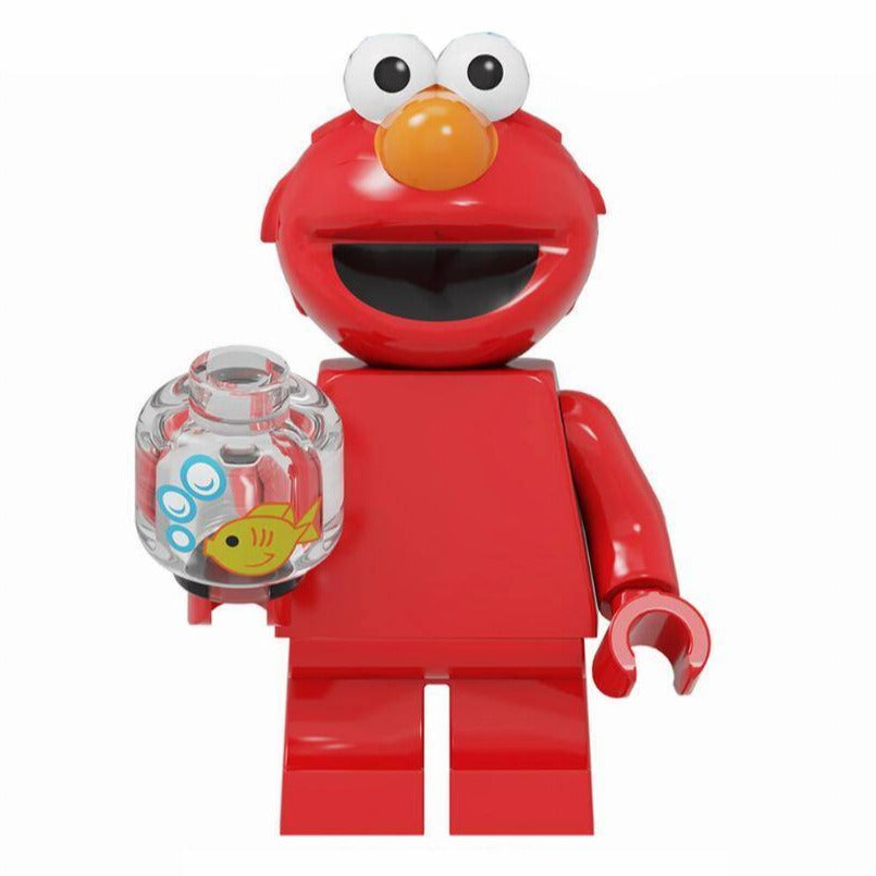 Elmo Sesame Street Custom Minifigure – Minifigure Bricks