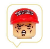 Donald Trump Minifigure American President – Minifigure Bricks