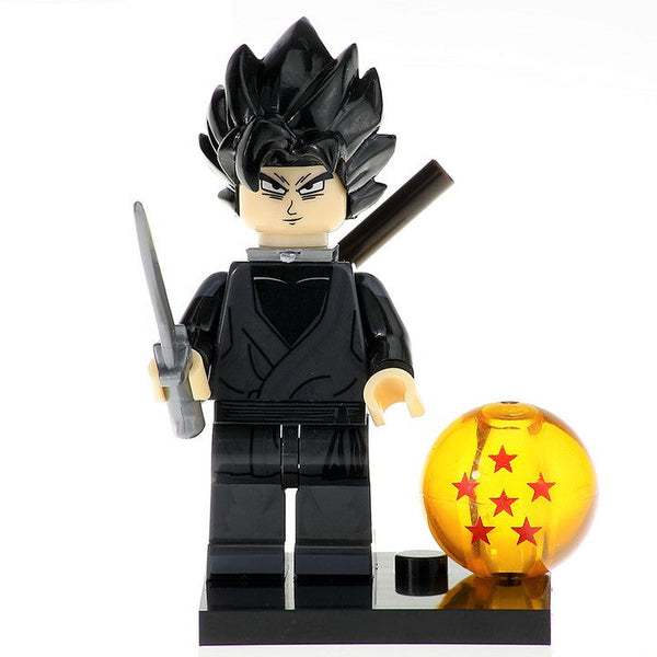 Black Goku from Dragon Ball Z custom made Minifigure – Minifigure Bricks