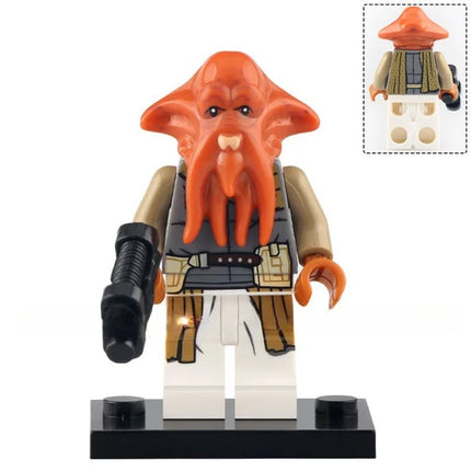 Quarren custom Star Wars Minifigure – Minifigure Bricks