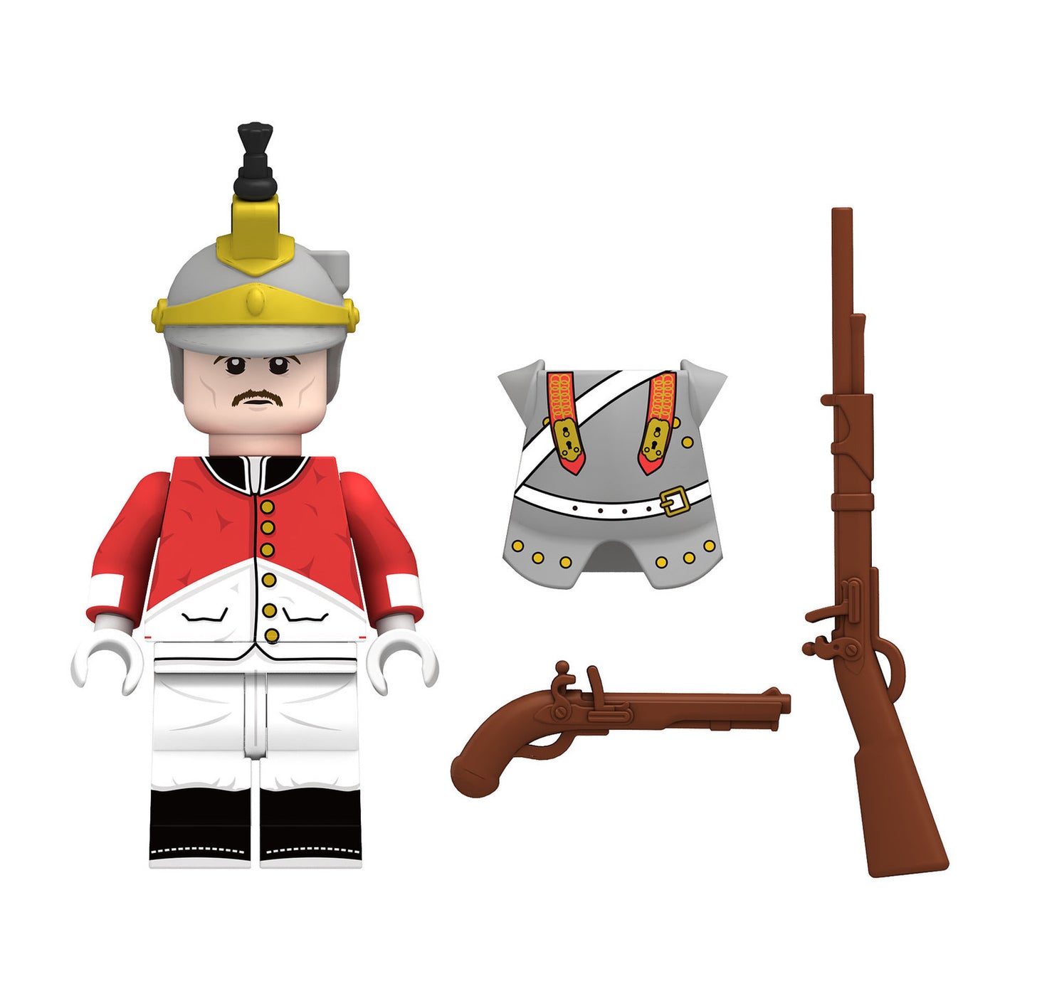 Spanish Cuirassier Soldier Minifigure – Minifigure Bricks