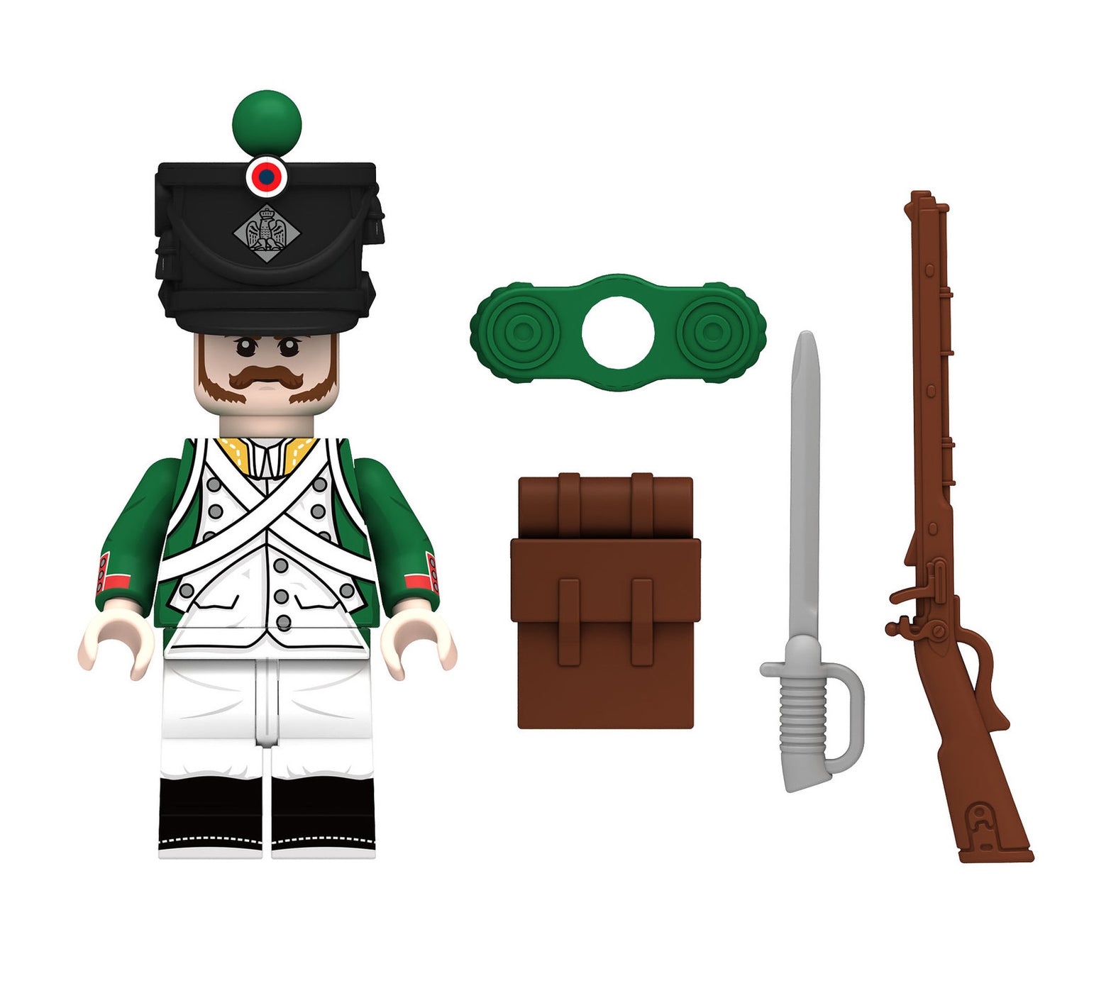 Italian Light Infantry Soldier Minifigure – Minifigure Bricks