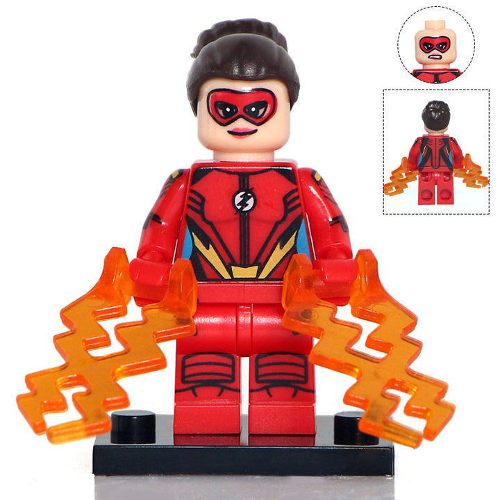 Jesse Quick Custom DC Comics Superhero Minifigure – Minifigure Bricks