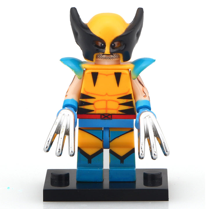 Wolverine (X-Men) Custom Marvel Superhero Minifigure – Minifigure Bricks