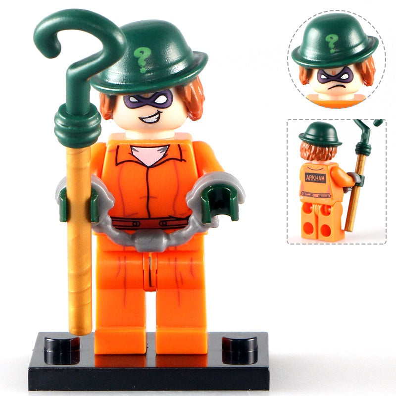 The Riddler Prison Outfit Custom DC Comics Supervillain Minifigure ...