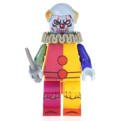 Scary Clown Halloween Horror Special Minifigure – Minifigure Bricks
