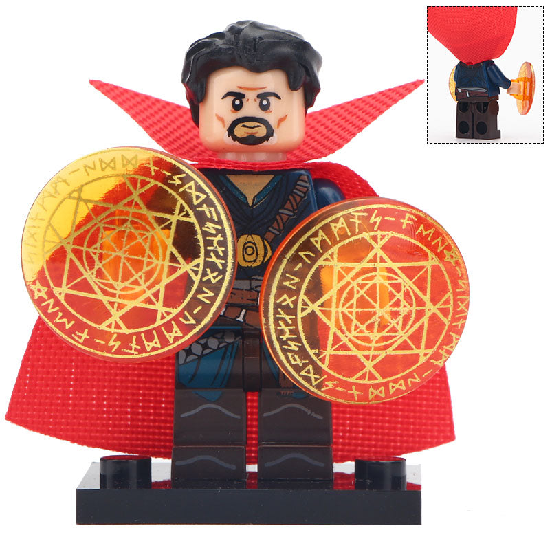 Doctor Strange Marvel Superhero custom Minifigure v3 – Minifigure Bricks