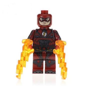 Flash Dark Red Custom DC Comics Superhero Minifigure – Minifigure Bricks