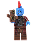 Yondu Udonta + Baby Groot Marvel Superhero Minifigure Guardians of the ...