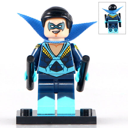 Nightwing Custom DC Comics Superhero Minifigure – Minifigure Bricks