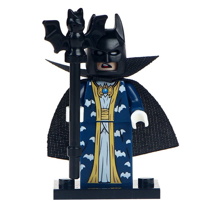 Wizbat Wizard Batman Custom DC Comics Superhero Minifigure – Minifigure ...