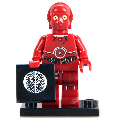 TC-4 Protocol Droid custom Star Wars Minifigure – Minifigure Bricks