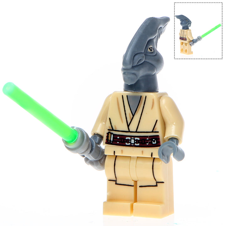Coleman Trebor Jedi Master custom Star Wars Minifigure – Minifigure Bricks