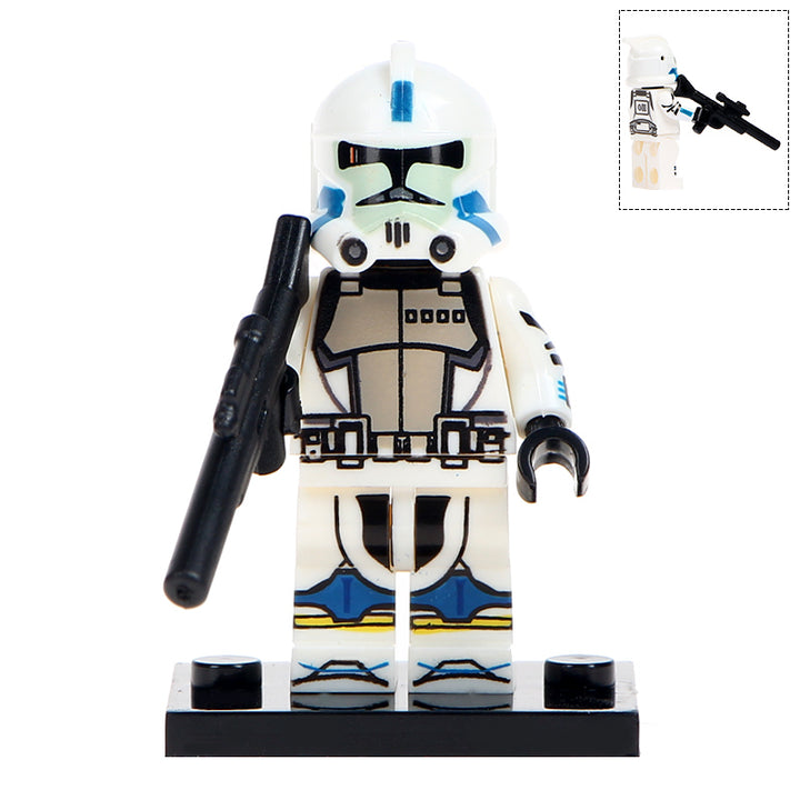 Clone Trooper with Blue Marking Custom Star Wars Minifigure ...
