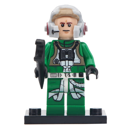 Rebel A-Wing Pilot Custom Star Wars Minifigure – Minifigure Bricks