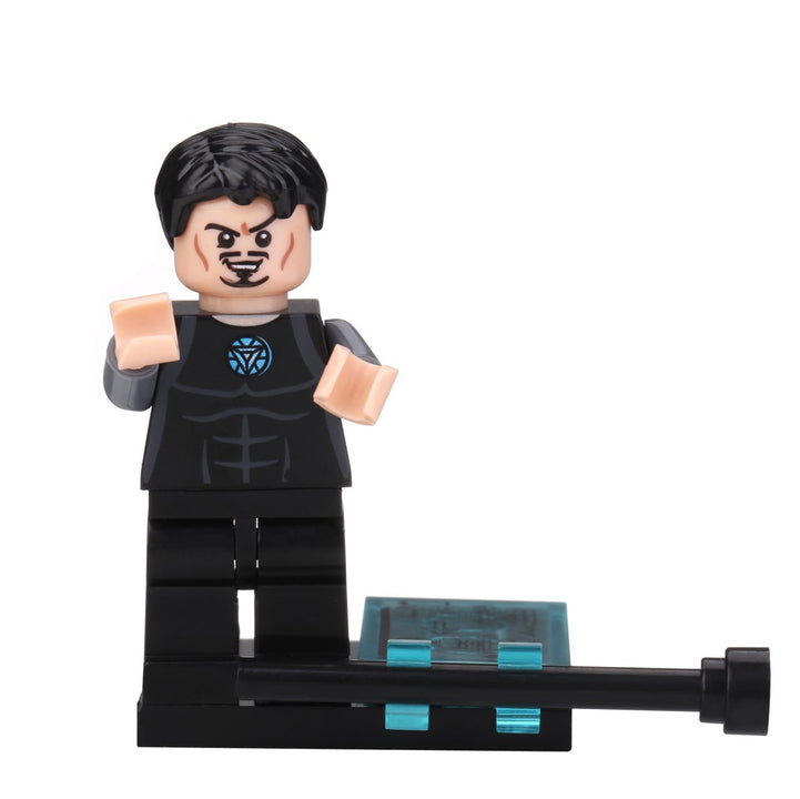 Tony Stark Custom Marvel Superhero Minifigure Ironman 3 – Minifigure Bricks
