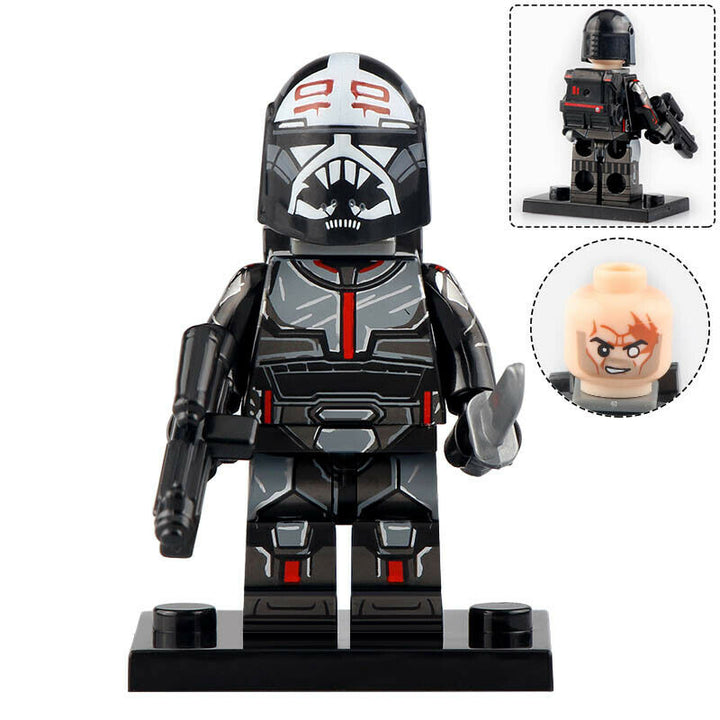 Wrecker Clone Force 99 The Bad Batch custom Star Wars Minifigure ...
