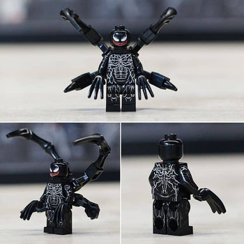 Venom Custom Marvel Superhero Minifigure – Minifigure Bricks