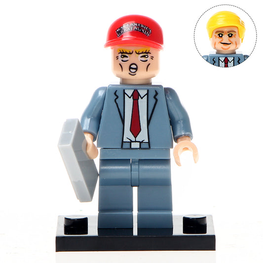 Donald Trump Minifigure American President – Minifigure Bricks