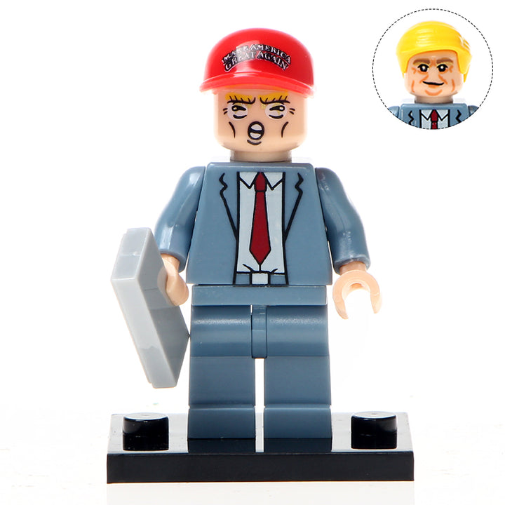 Donald Trump Minifigure American President – Minifigure Bricks