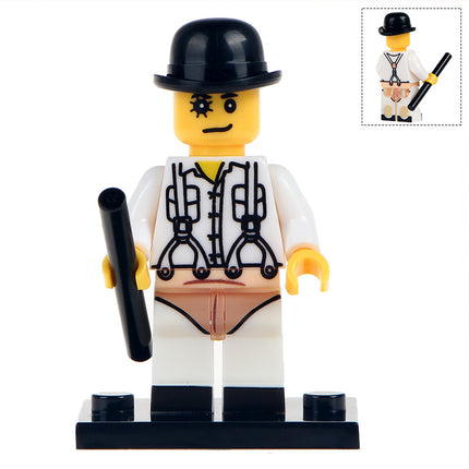 Clockwork Orange Horror Movie Custom Minifigure – Minifigure Bricks