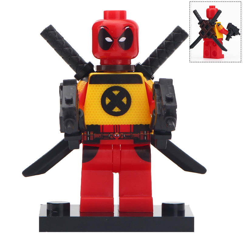 Deadpool X-Men Outfit Custom Marvel Superhero Minifigure – Minifigure ...