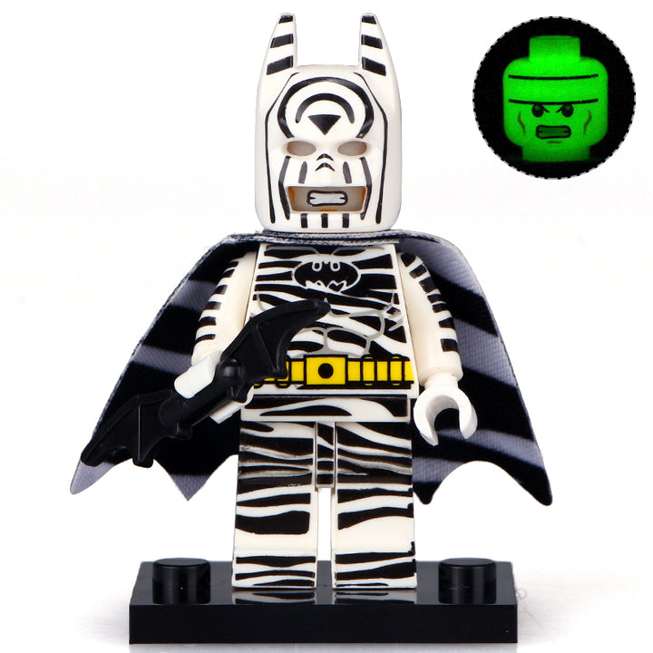 Batman Zebra Suit Custom DC Comics Superhero Minifigure – Minifigure Bricks