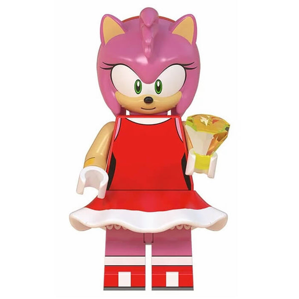 Amy Rose from Sonic the Hedgehog Custom Minifigure – Minifigure Bricks