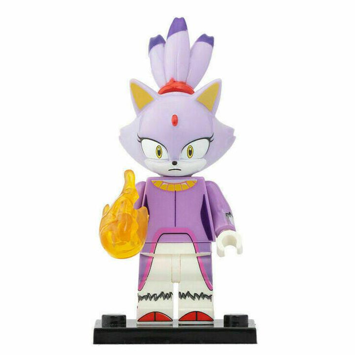 Blaze the Cat from Sonic the Hedgehog Custom Minifigure – Minifigure Bricks