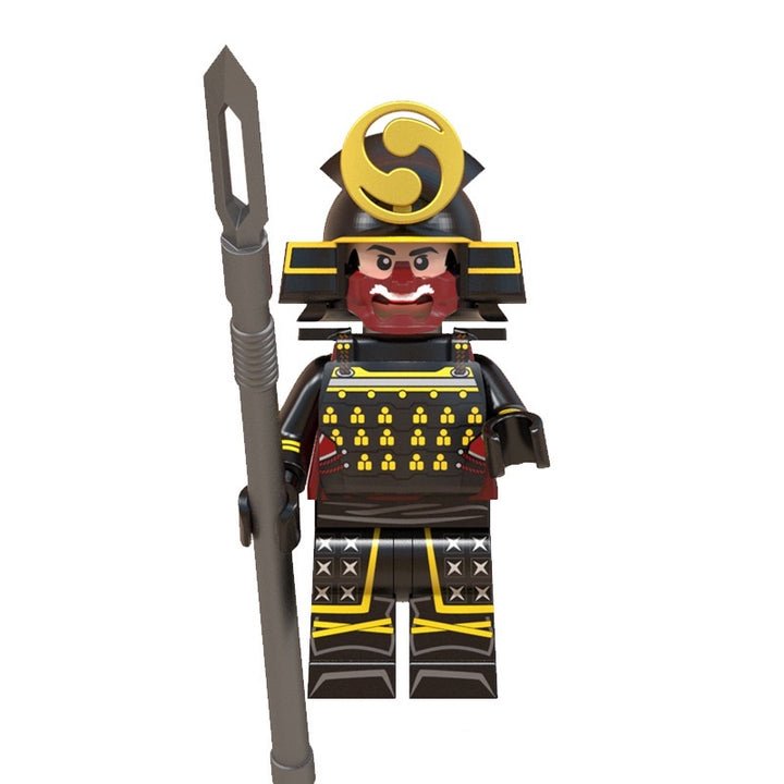 Japanese Samurai Custom Minifigure – Minifigure Bricks