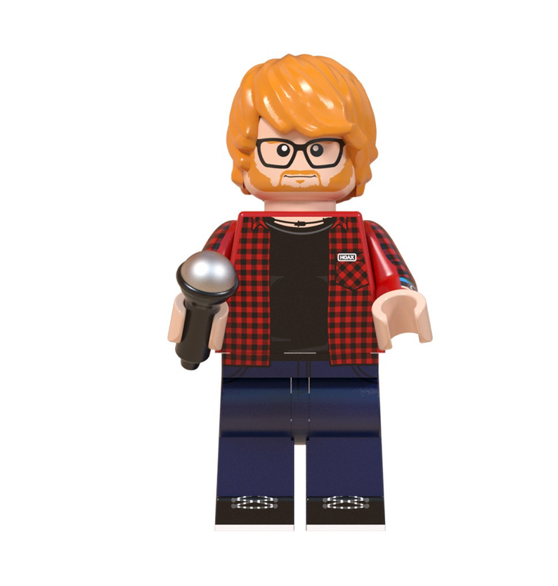 Ed Sheeran custom Minifigure – Minifigure Bricks