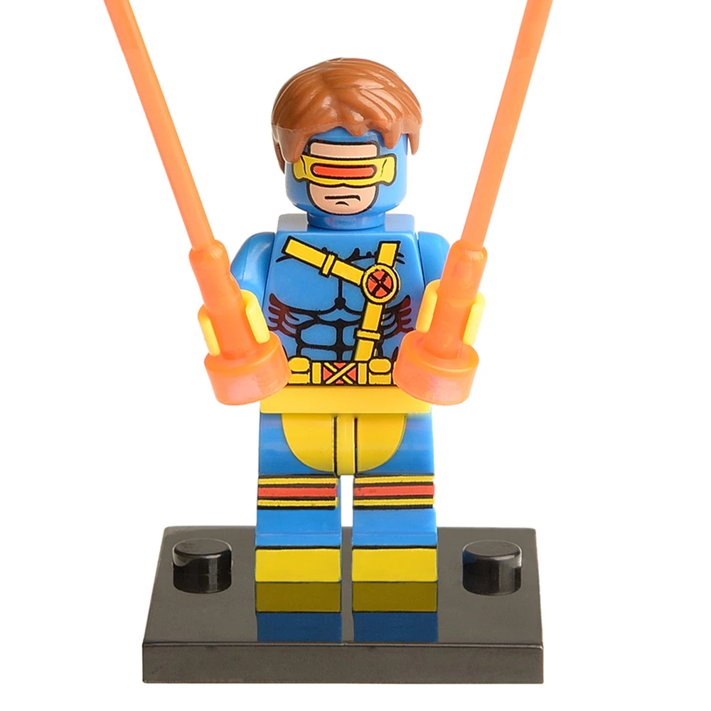Cyclops (X-Men) Custom Marvel Superhero Minifigure – Minifigure Bricks