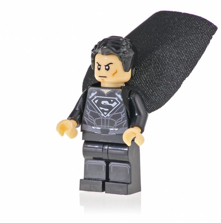 Elseworlds Superman Black Suit DC Comics Superhero Minifigure ...