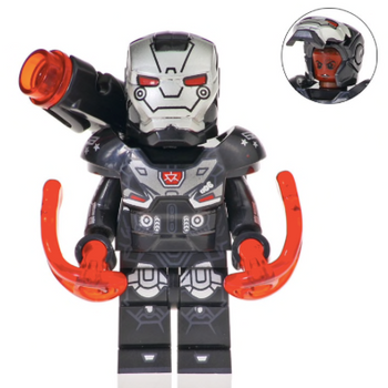 War Machine Custom Marvel Superhero Minifigure – Minifigure Bricks