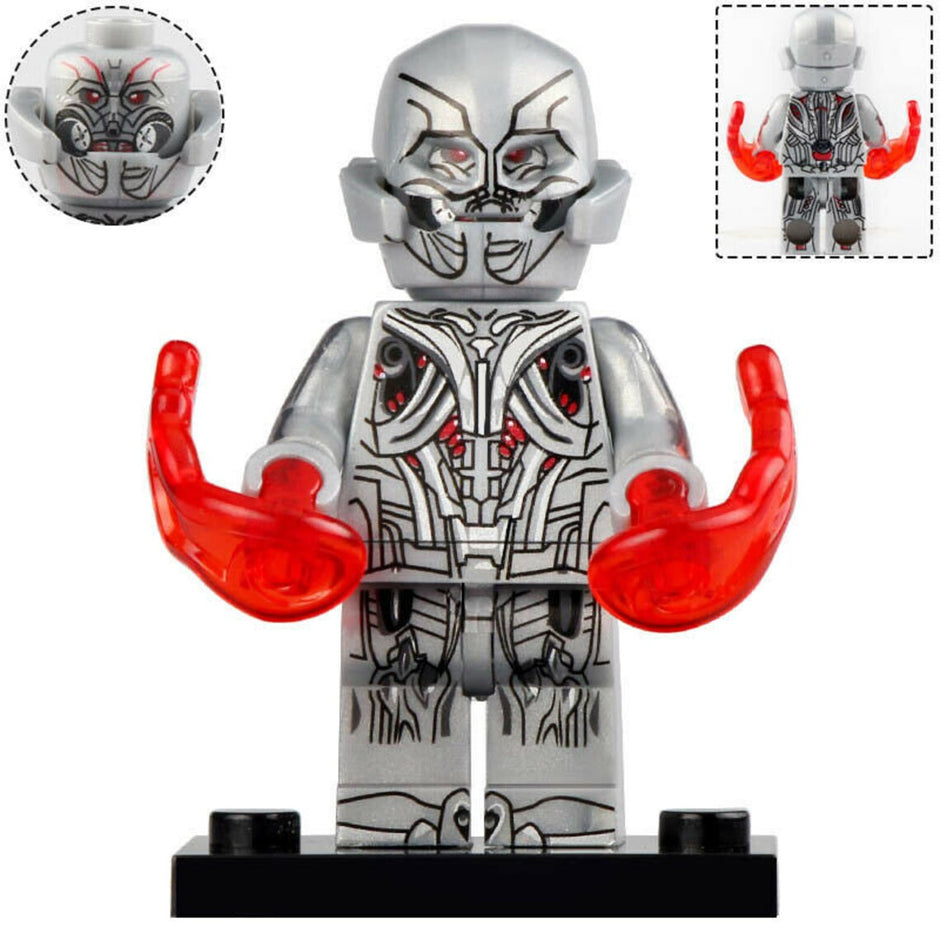 Ultron Custom Marvel Supervillain Minifigure – Minifigure Bricks