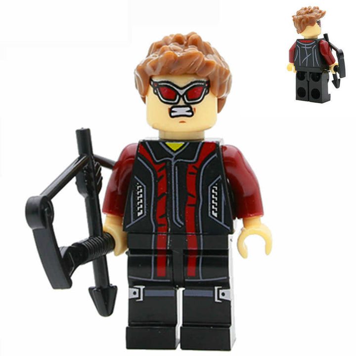 Hawkeye Clint Barton Custom Marvel Superhero Minifigure – Minifigure Bricks