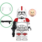 Clone Trooper Medic Custom Star Wars Minifigure – Minifigure Bricks