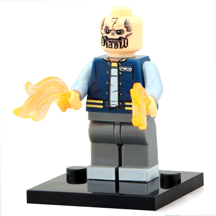 El Diablo custom DC Comics Superhero Minifigure – Minifigure Bricks