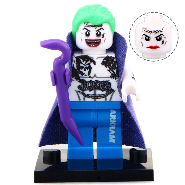 Joker Jared Leto DC Comics Supervillain Minifigure – Minifigure Bricks