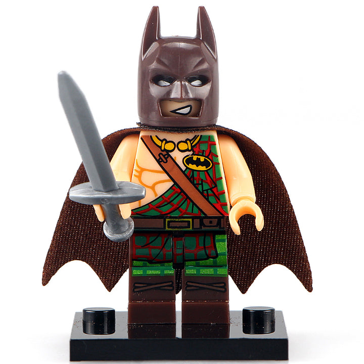 Batman Scottish Tartan Custom DC Comics Superhero Minifigure ...