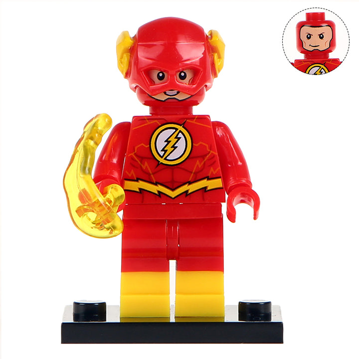 Flash Custom DC Comics Superhero Minifigure – Minifigure Bricks