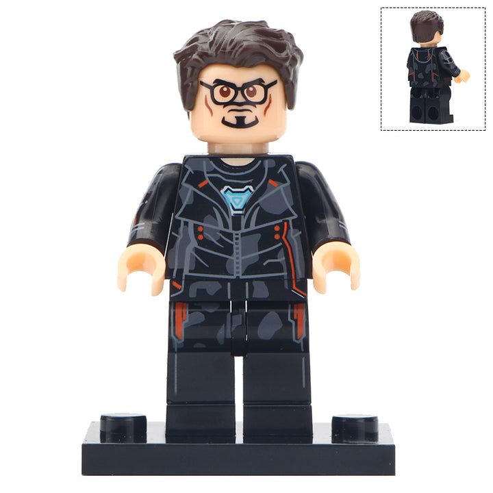 Tony Stark Iron Man Marvel Supehero Minifigure – Minifigure Bricks