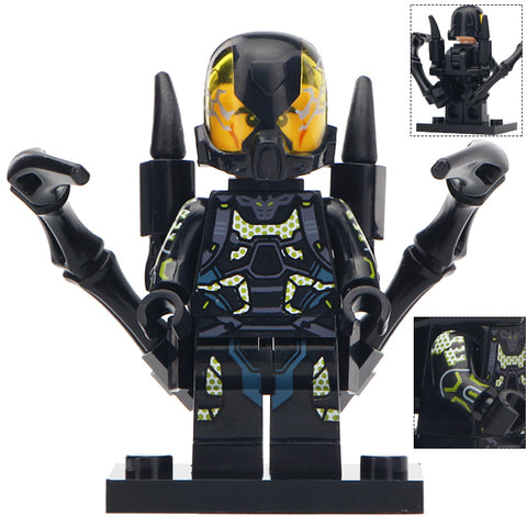 Yellowjacket Custom Marvel Superhero Minifigure – Minifigure Bricks