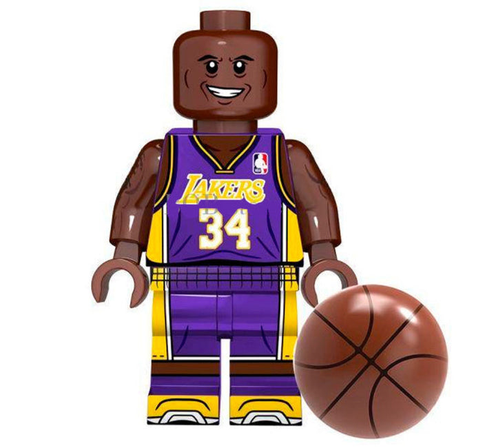 Shaquille O'Neal Minifigure Basketball Star – Minifigure Bricks