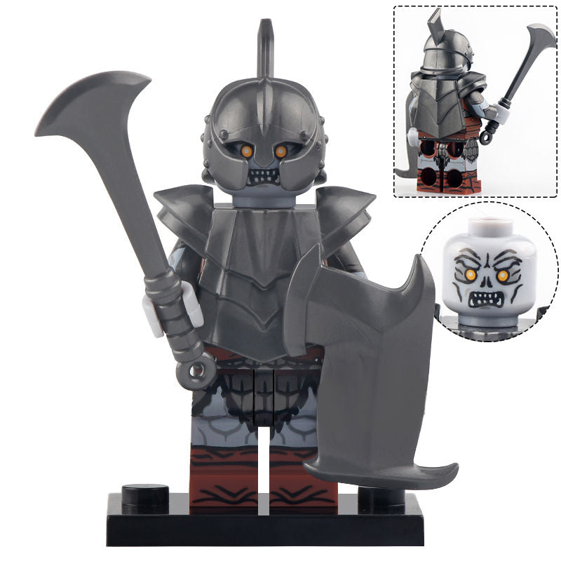 Mordor Orc Warrior custom Lord of the Rings Minifigure – Minifigure Bricks