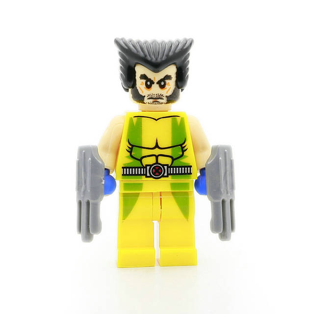Wolverine (X-Men) Marvel Superhero Minifigure – Minifigure Bricks