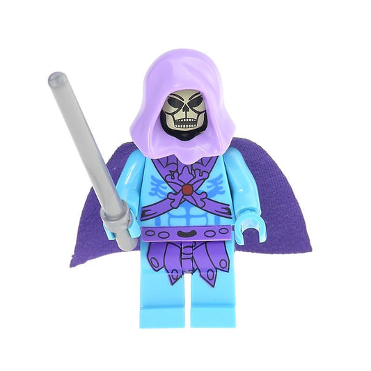 Skeletor Minifigure from Masters of the Universe – Minifigure Bricks