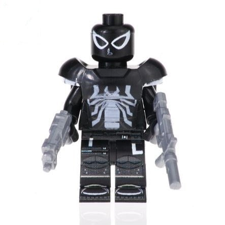 Agent Venom Custom Marvel Superhero Minifigure – Minifigure Bricks