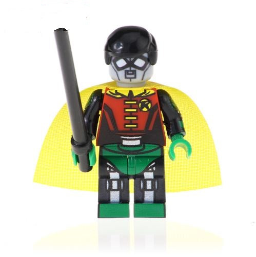 Robin Toy Wonder custom DC Comics Superhero Minifigure – Minifigure Bricks