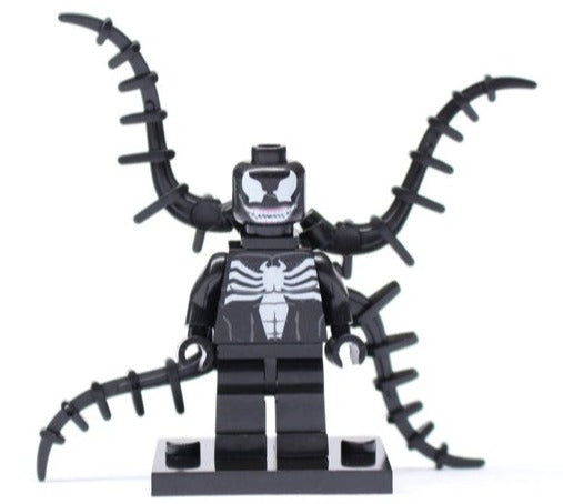 Venom Custom Marvel Superhero Minifigure – Minifigure Bricks